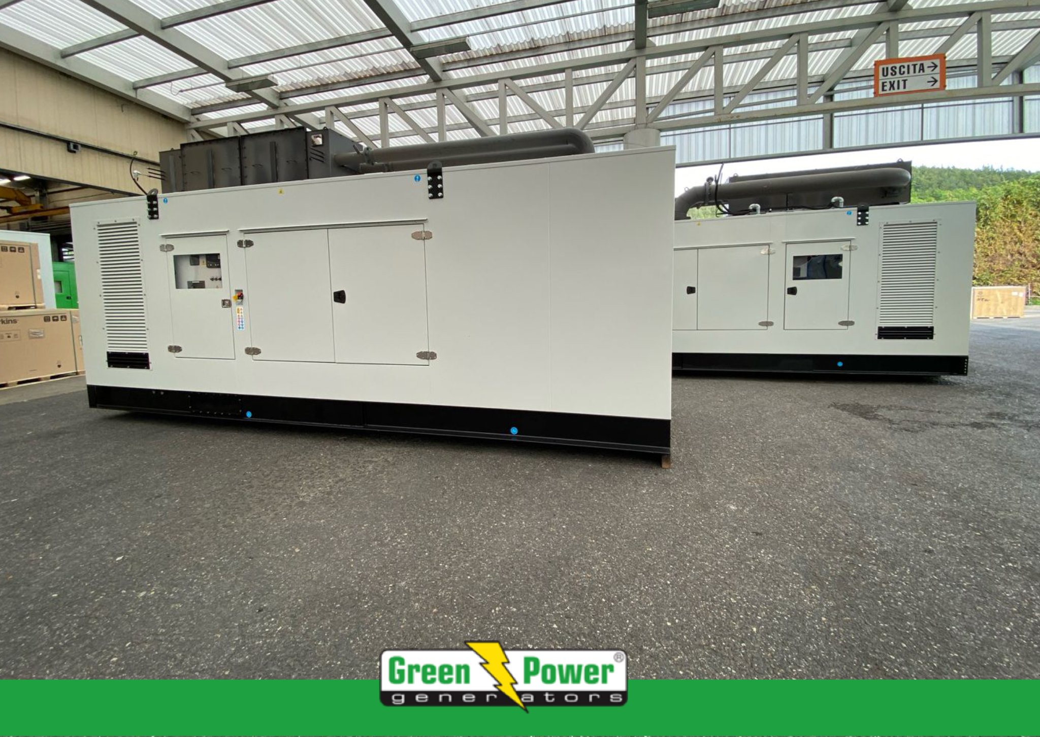 Implementation of Green Powers' diesel generators- Backup-power