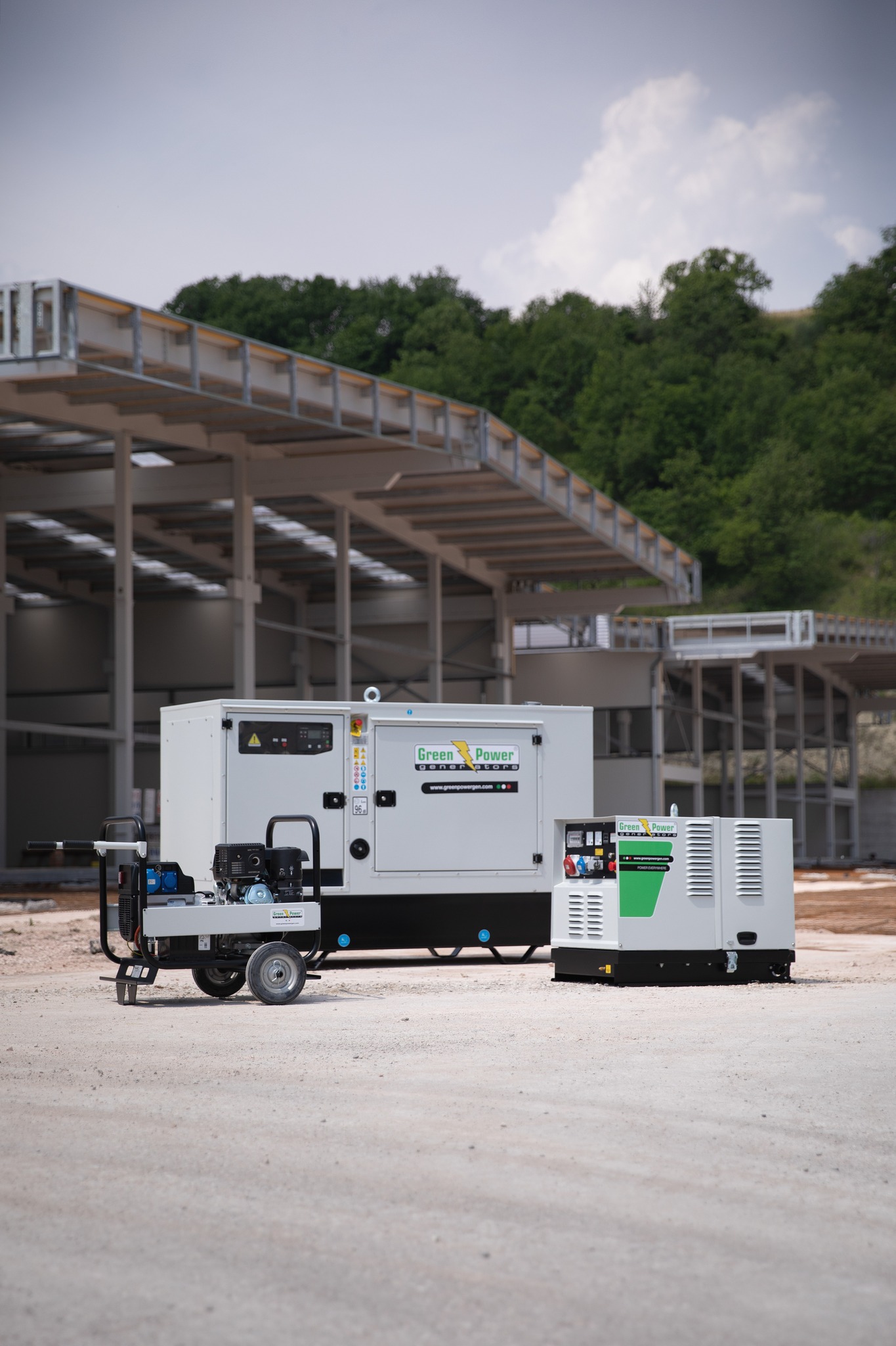 Implementation of Green Powers' diesel generators- Backup-power