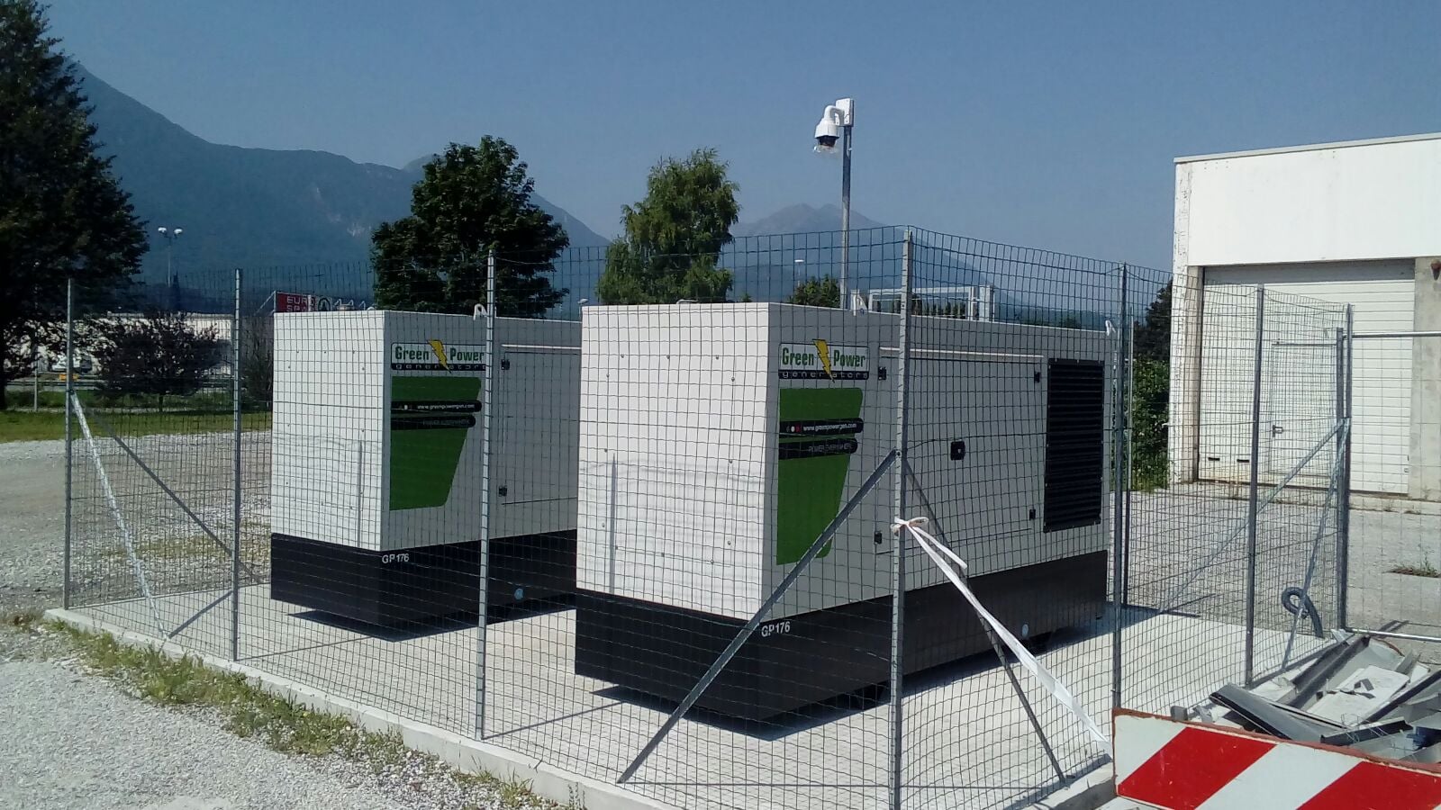 Implementation of Green Powers' diesel generators- Backup-power