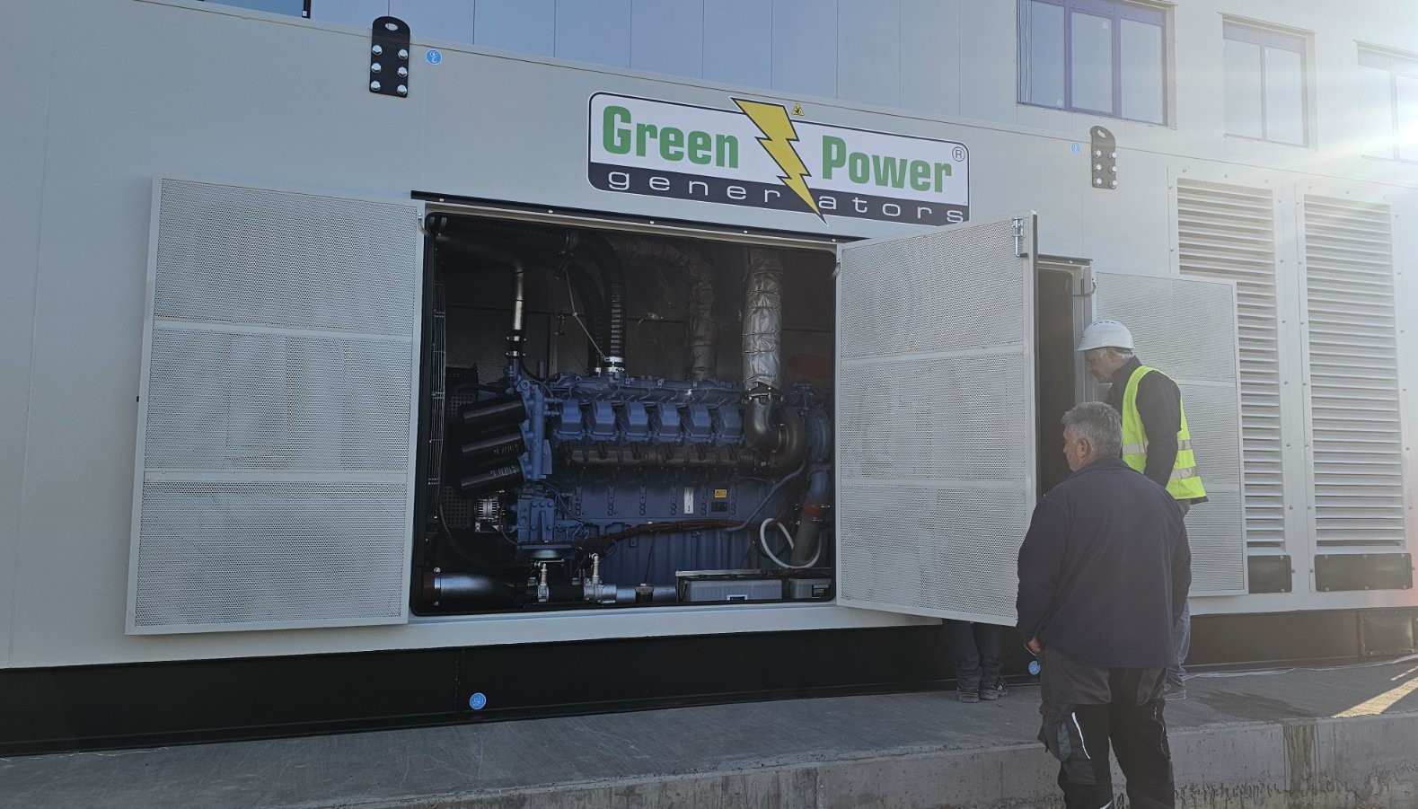 Implementation of Green Powers' diesel generators- Backup-power