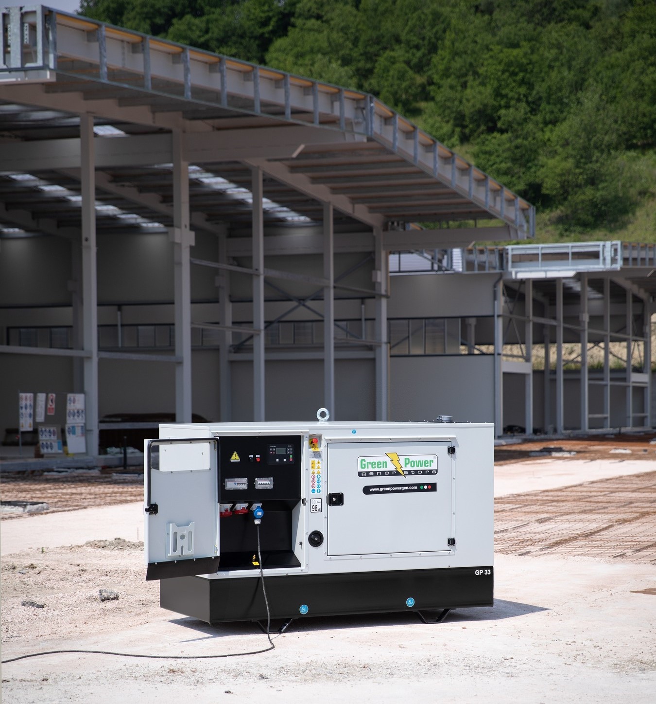 Implementation of Green Powers' diesel generators- Backup-power